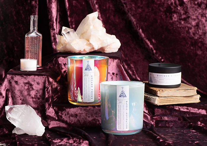 Diviner’s Tower 12oz Candle – Wild Alchemy Dice